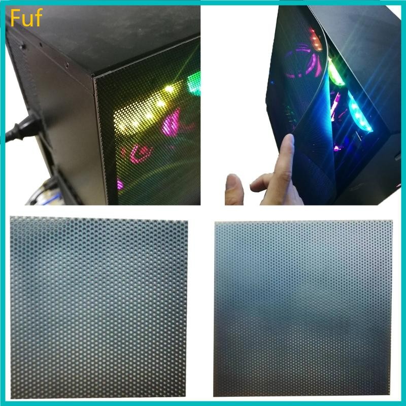 Fuf DIY PC Case Dust Mesh Filter PVC Dustproof Mesh Filter Cover Cooler ...