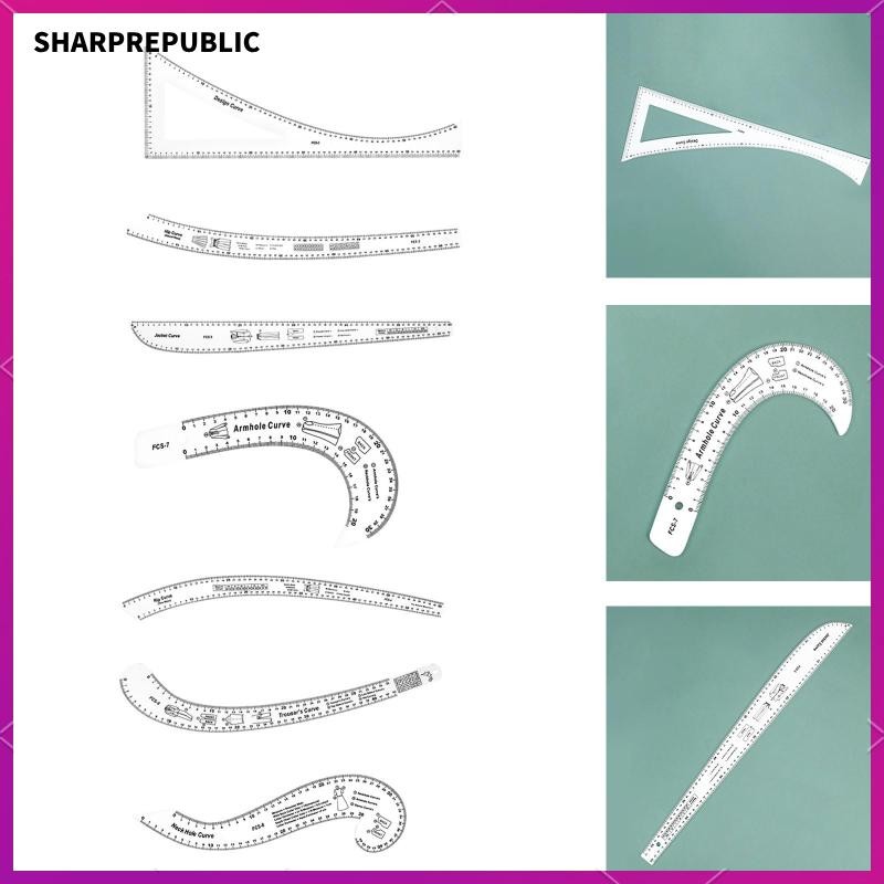 [Sharprepublic] French Curve Ruler Fashion Design Dress Curve Rulers ...
