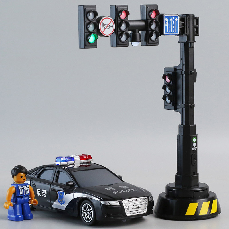 Model Model Car Simulation Traffic Signal Light Toy Model Boy Children ...