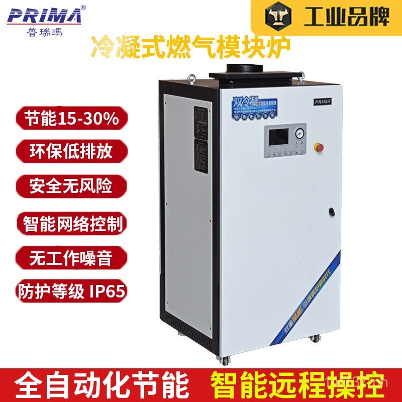 Prima Condensing Low Nitrogen Gas-Fired Hot Water Boiler Heating ...