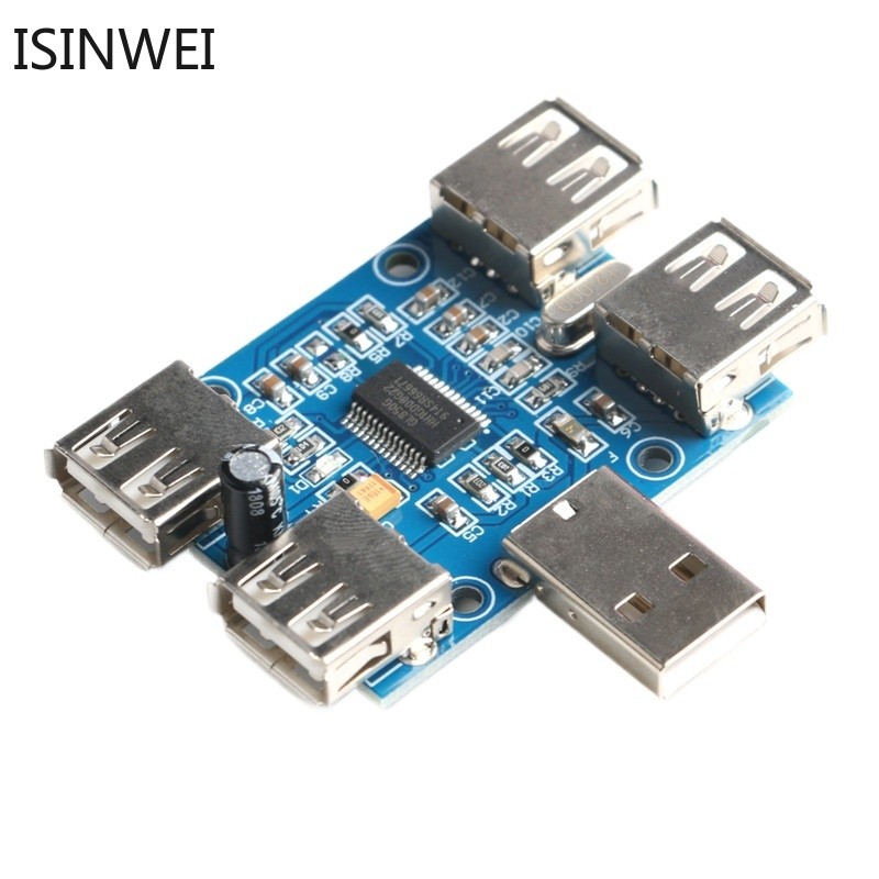 DC 5V USB HUB USB2.0 Hub Concentrator 4-Female USB Expansion Board ...