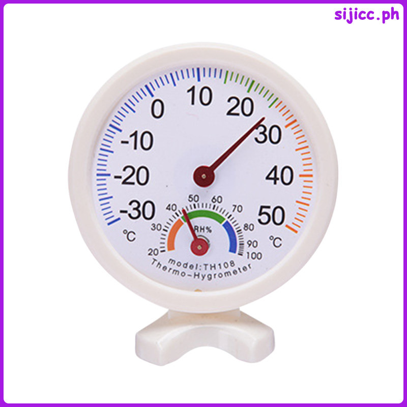 Thermometer Bracket Hygrometer Humidity Temperature Indoor Mini ...