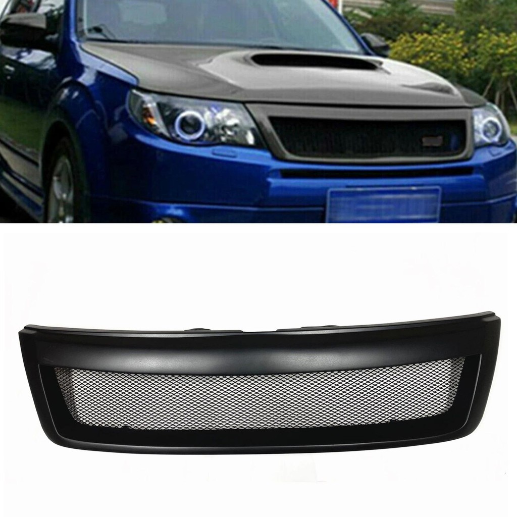 Grille Front Grill For Subaru Forester 2009 2011 2012 2013 Fiberglass ...