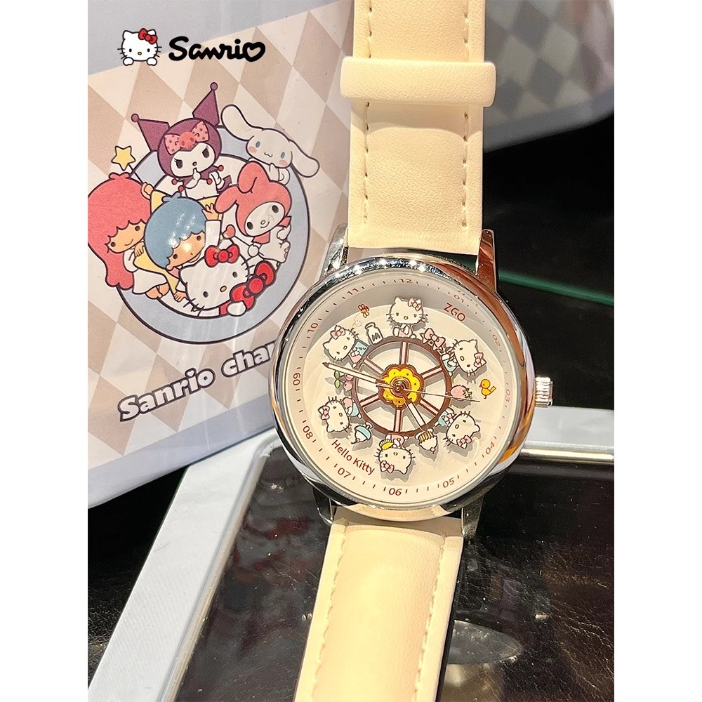 Hellokitty Genuine Hello Kitty Co-Branded Sanrio Merry-go-round Watch ...