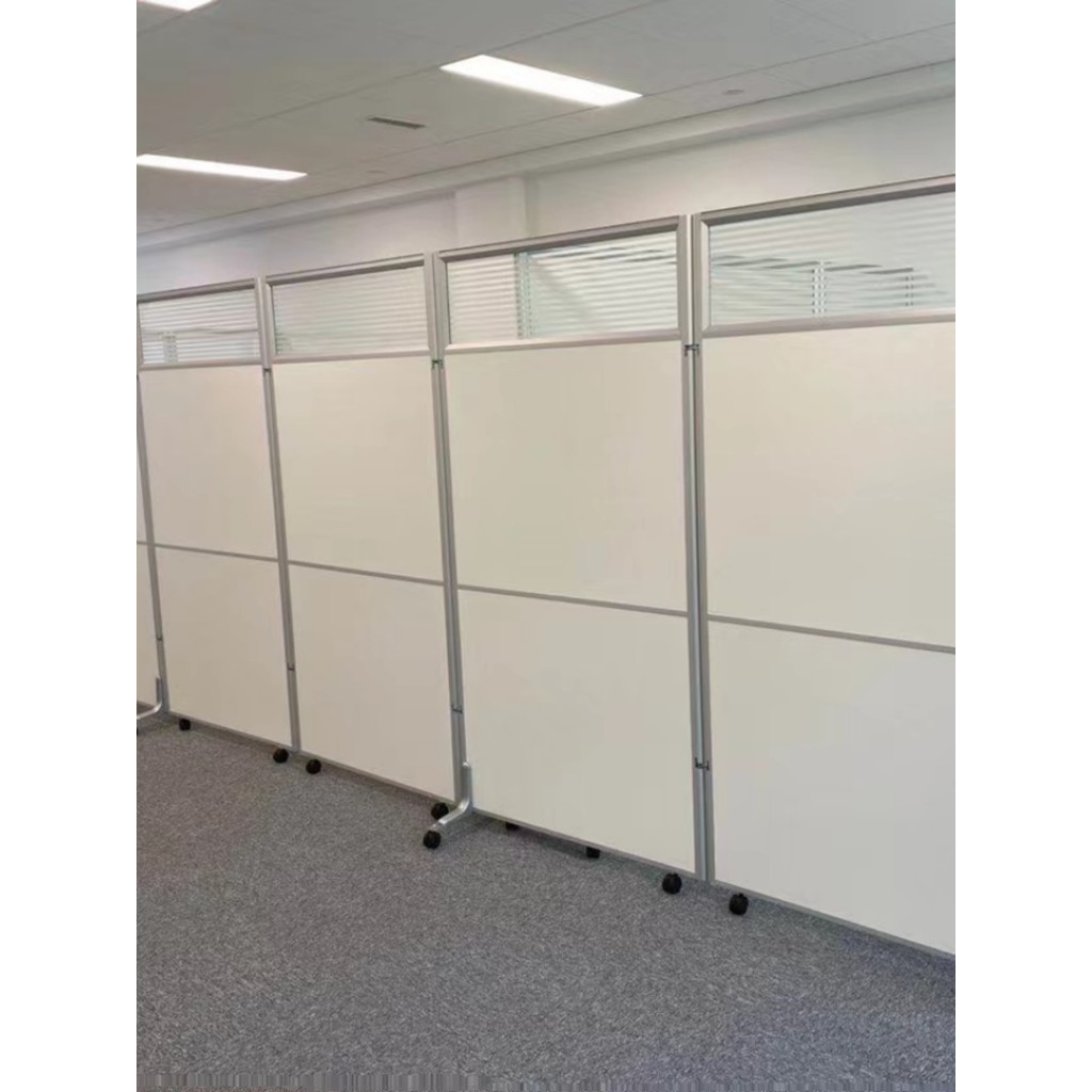 ll Office Movable Screen Folding Partition Wall Acrylic Dental Factory ...