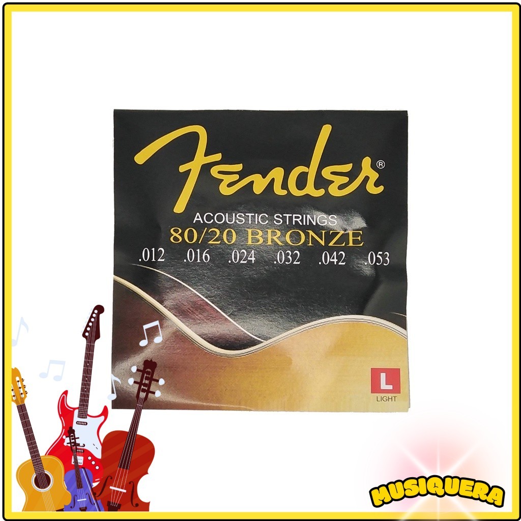 Fender Acoustic Guitar String | Shopee Philippines