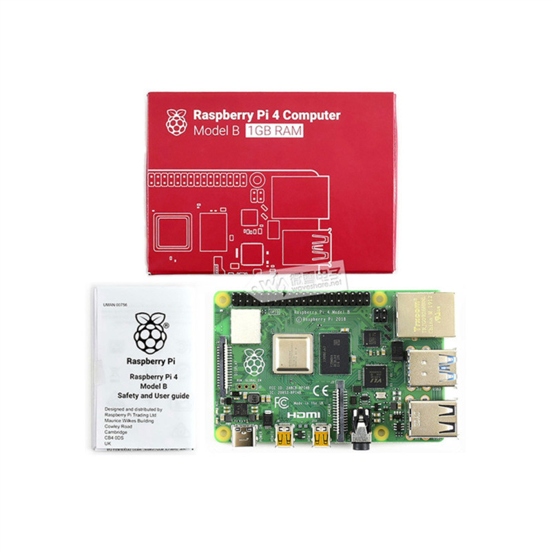 New Version Raspberry Pi 4 Model B Raspberry Pi4Generation B Type 2GB\4GB\8GB Optional Kit ...