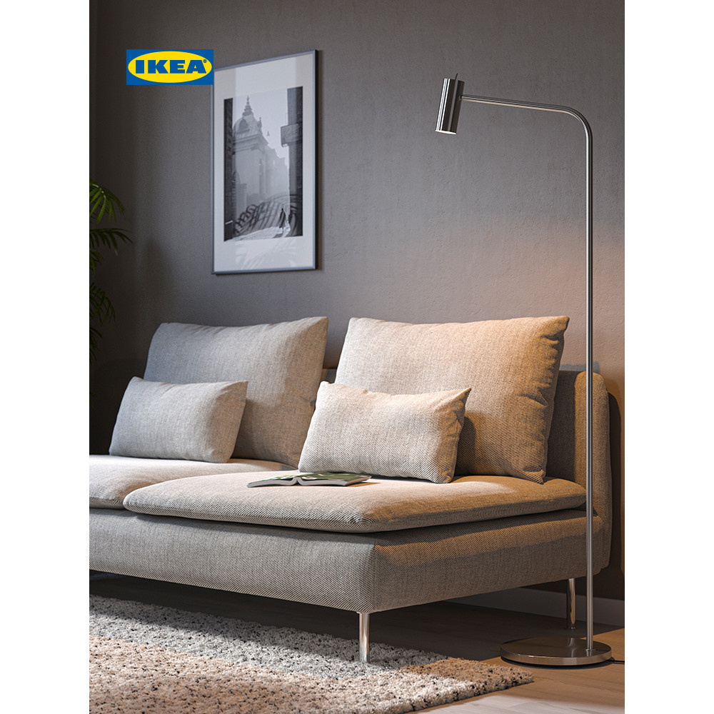 IKEA Ikea SODERHAMN Sodhan Simple Fabric Sofa Living Room Three-Seater ...