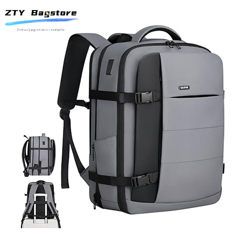 Vacuum Compression Backpack Men Travel Backpack Laptop Backpack ...