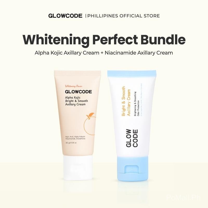 Glowcode Kojic Axillary + Axillary Cream: Whitening Perfect Bundle ...