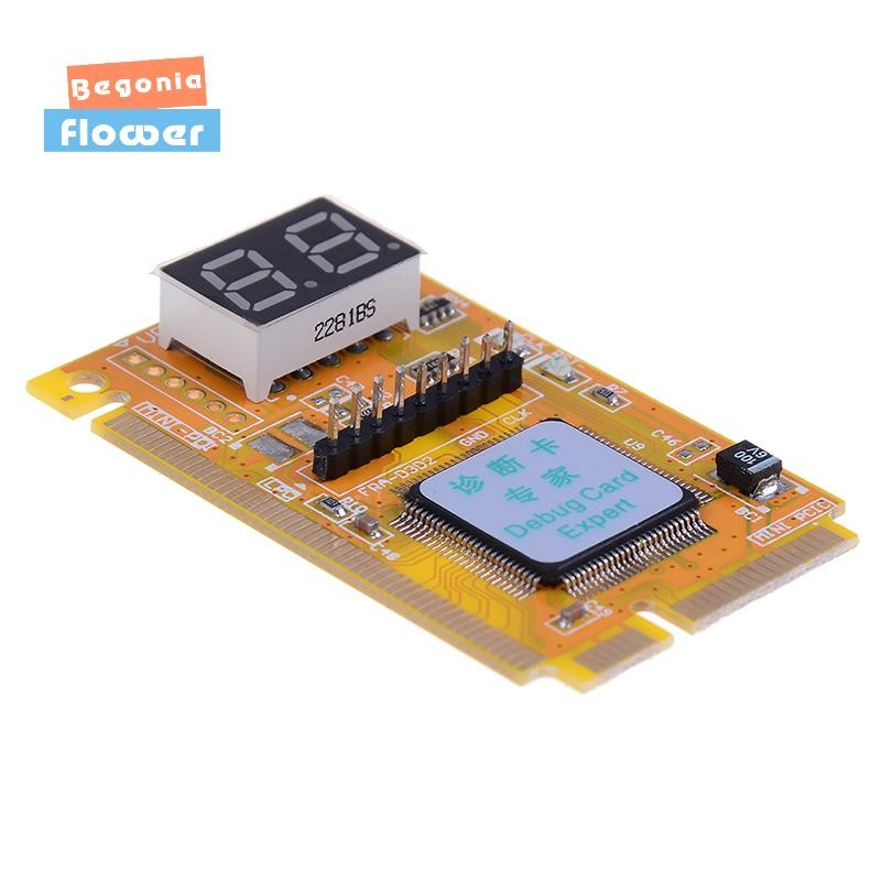 Begonia Flower 3in1 mini PCI PCI-E LPC PC laptop analyzer tester ...