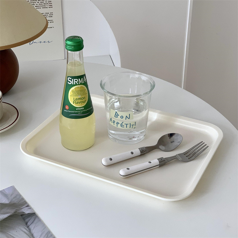 HERA White Service Tray Food Tray Tabletop Storage Tray | Shopee ...