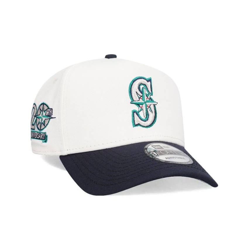New Era Seattle Mariners 20th Anniversary Chrome Two Tone 9Forty A ...