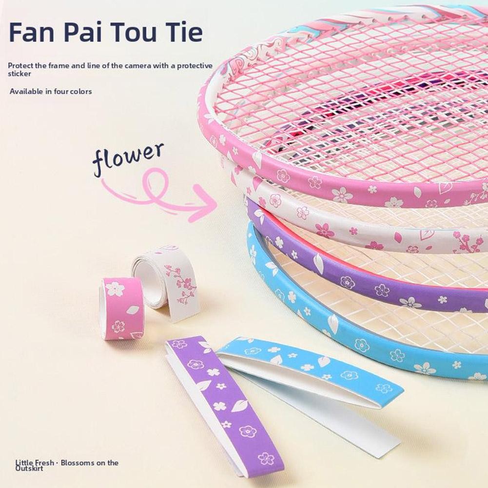 2Pcs Badminton Racket Head Protection Tape Anti-paint Badminton Anti ...