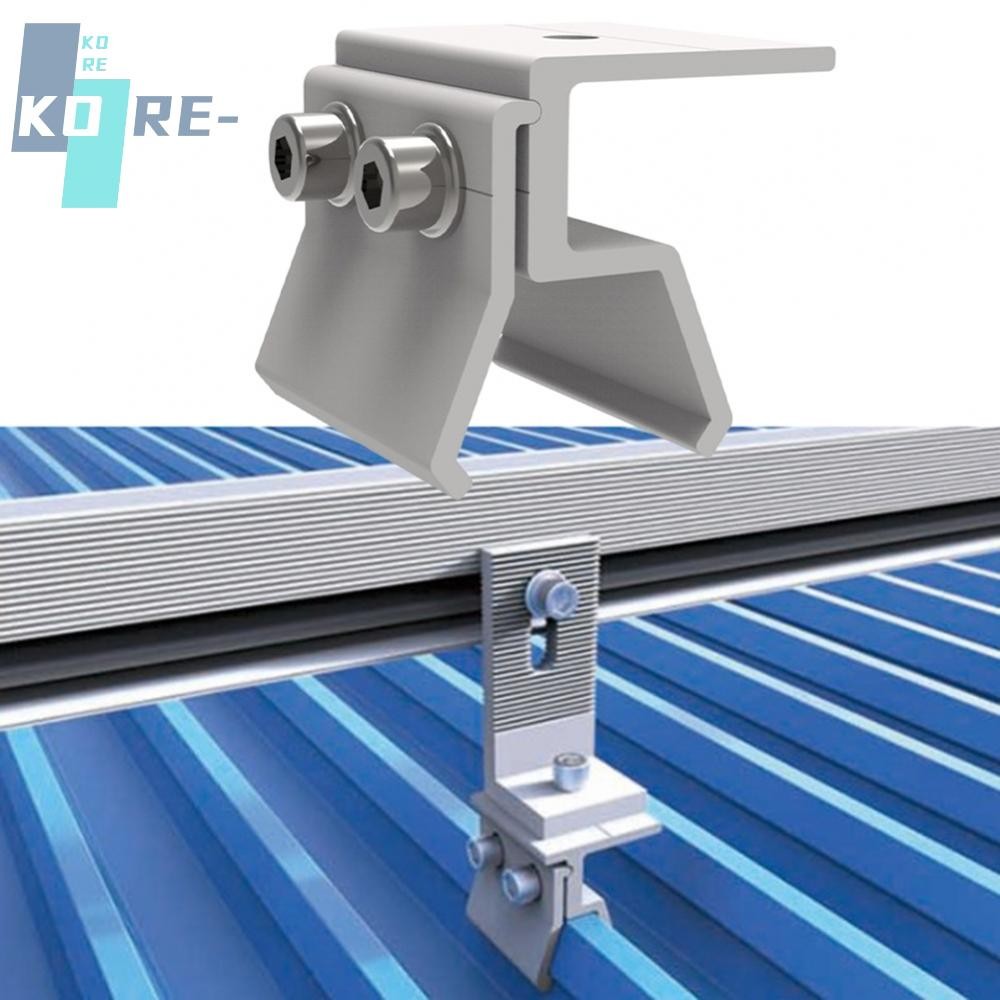 Heavy Duty Aluminum Standing Seam Clamps for Sheet Metal Roofs Pack of ...