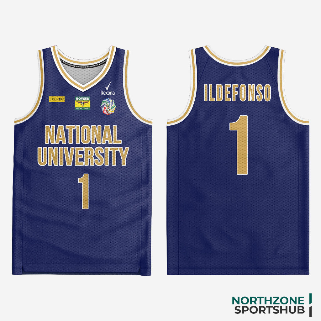 NZ | NU Bulldogs National University UAAP NU Full Sublimated Basketball ...