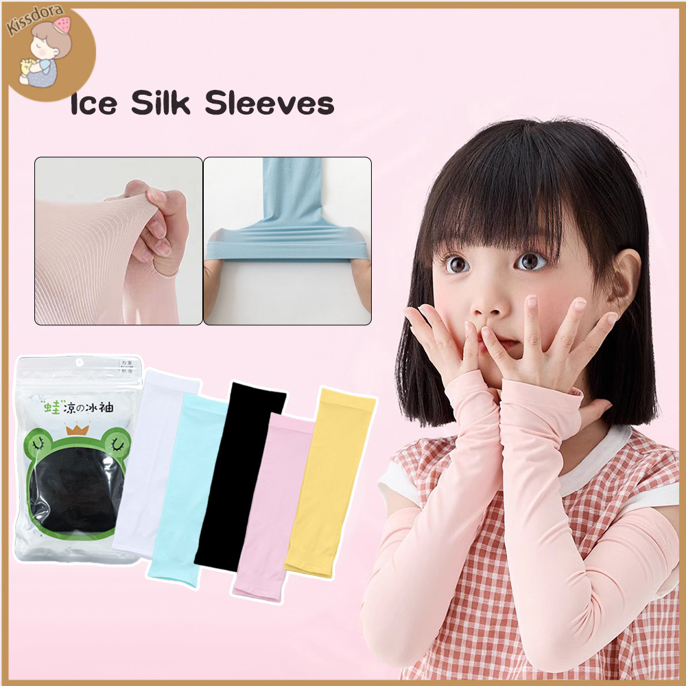 Kissdora Ice arm Sleeve for Kids Arm Guard Sleeves Cover Elastic ...