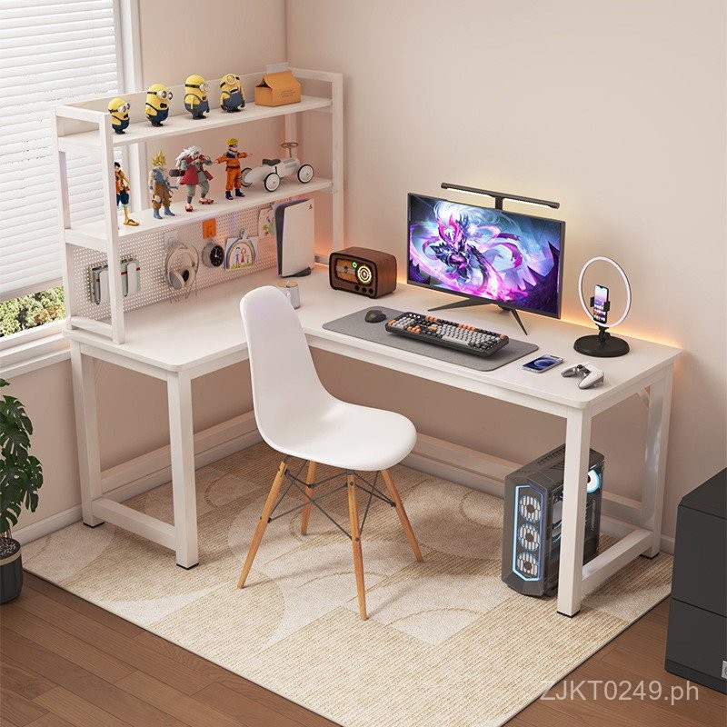 Modular Office Desk Cream Corner Home Integrated Desk L Corner Desk ...