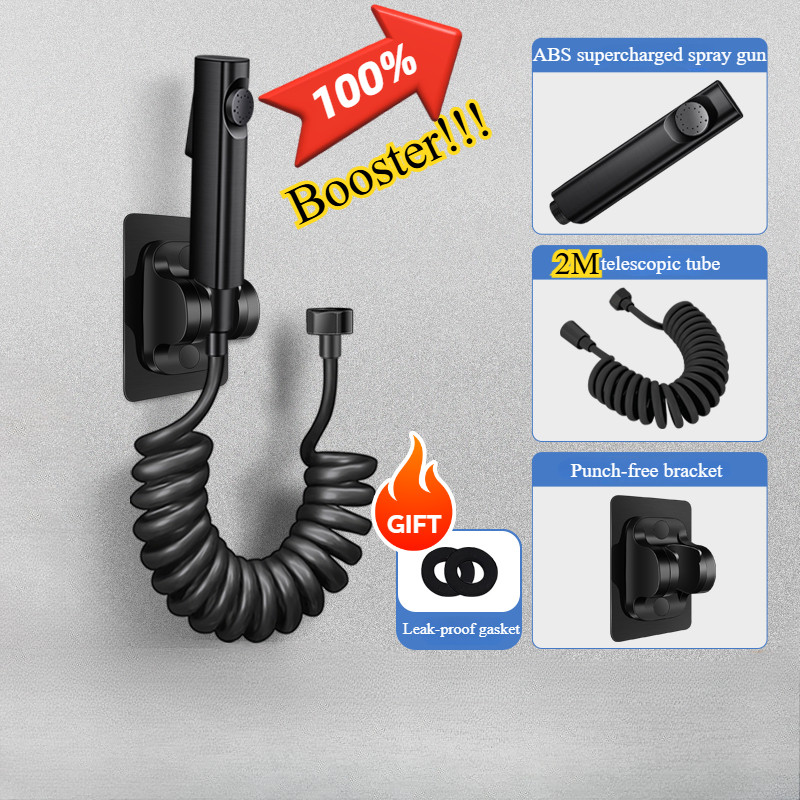 Handheld Bidet Sprayer Set Spray Gun Bathroom Self-Cleaning Handheld ...