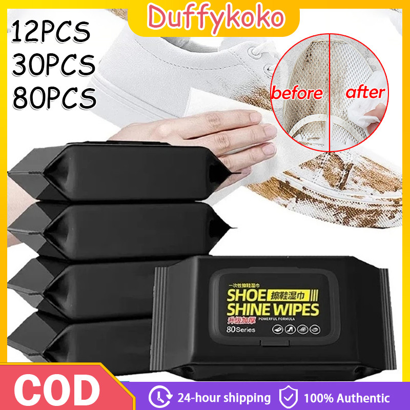 Disposable Sneaker Cleaning Wipes White Shoes Cleaning Shine Wipes ...