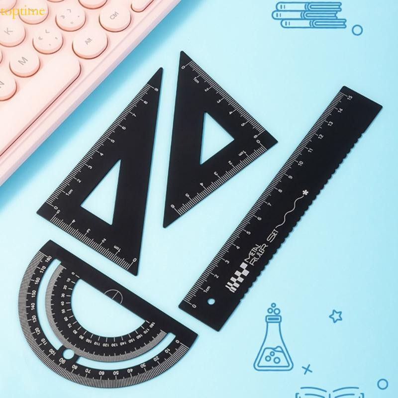 Top Professional Geometry Math Drawing Set with Set Square Protractor ...