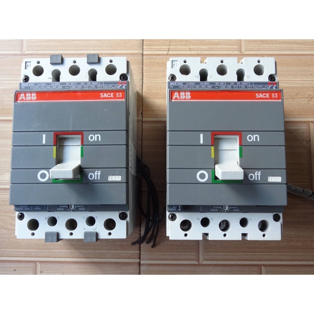Inquiry ABB SACE circuit breaker SACE S3N air switch 3P 250A with 6 ...