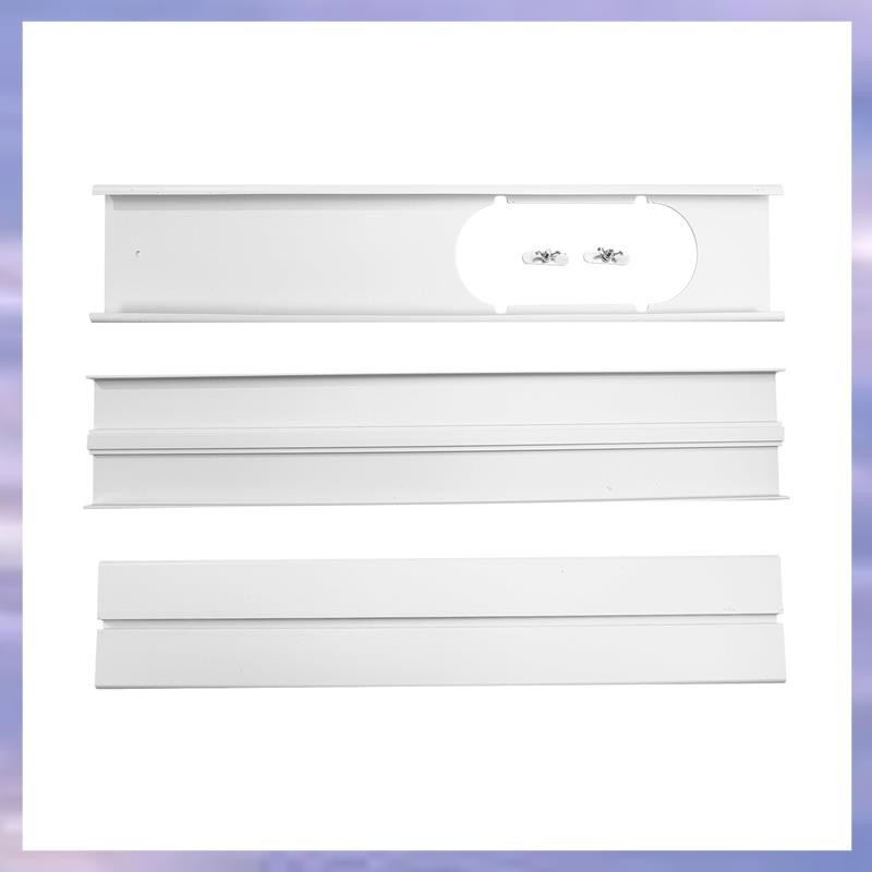 (V L A O)Portable Window Adaptor Window Slide Kit Plate Adjustable Air ...