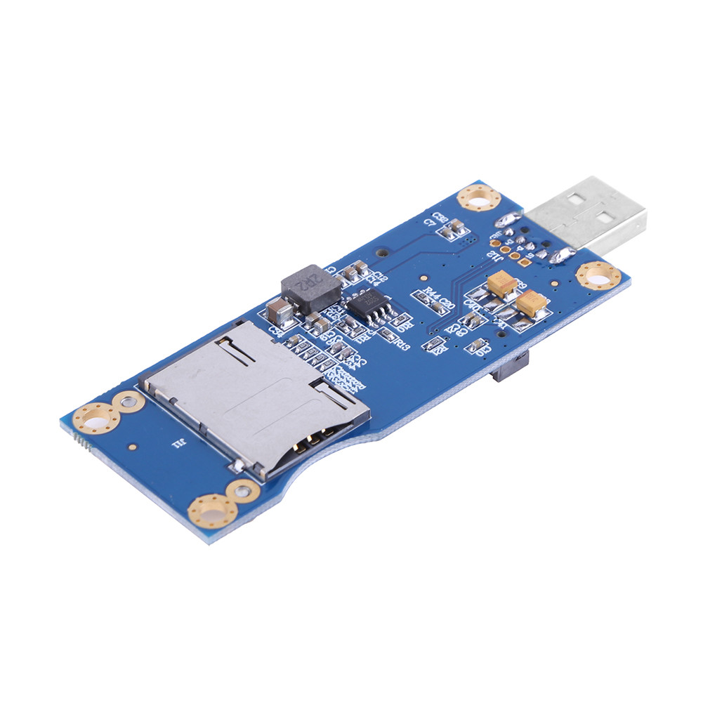 Mini PCI-E to USB Adapter+SIM Slot 6/8pin for WWAN LTE Computer Module ...