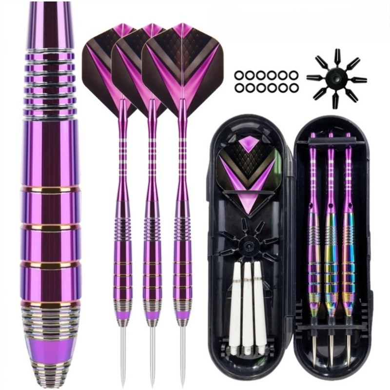 3 pieces Steel Tip Dart Pin 24 grams Professional Brass Darts with ...