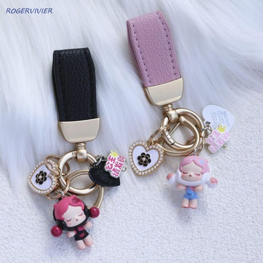 ROGERVIVIER Labubu Doll Keychain, Wendy ZZoTon Crouching Sitting POP ...