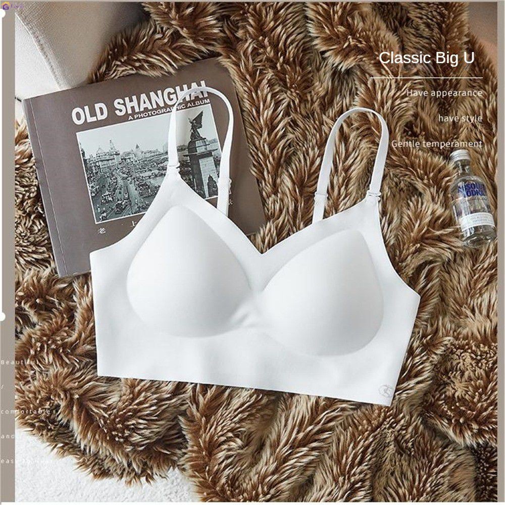 U-Shaped Backless Bra Sexy Back Nylon Seamless Summer Bra Backless Bra ...
