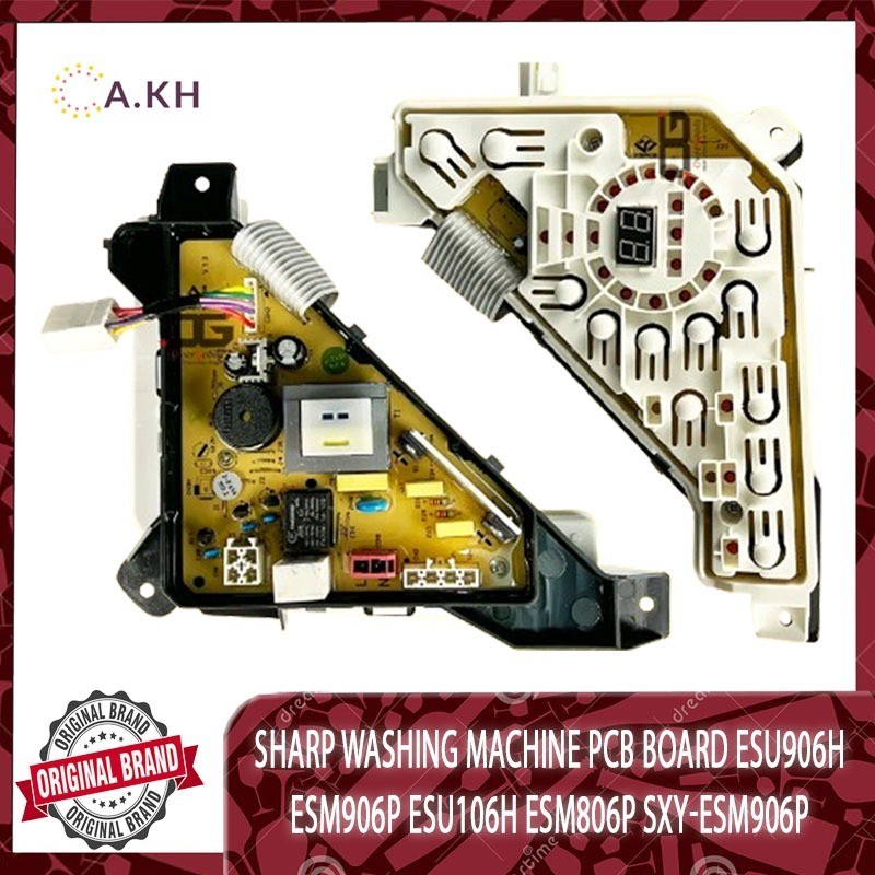 SHARP WASHING MACHINE PCB BOARD ES-U106H ES-U906H ESM906P ESM806P ...