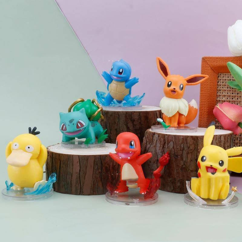Pokémon Pokémon Pikachu Little Figure 6-Piece Set | Shopee Philippines