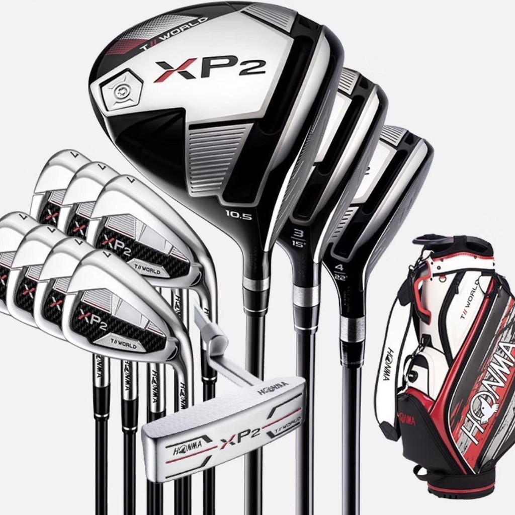 New Red Horse Golf Clubs HONMA XP2 Men's and Women's Golf Clubs Full Set of Carbon Beginner ...