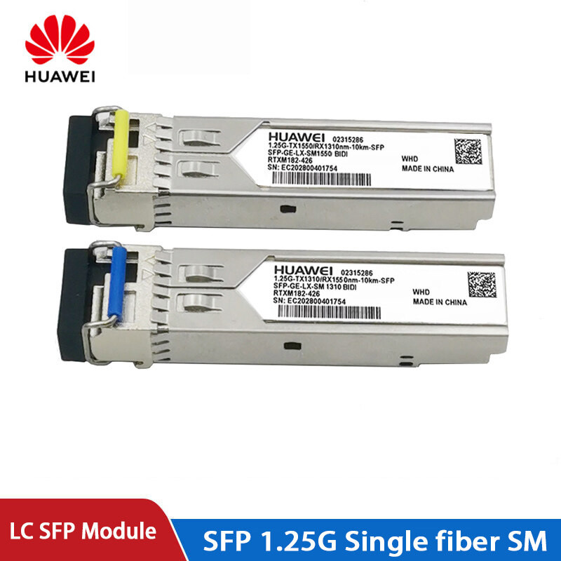 Huawei SFP Module 1.25G LC/SC BiDi 1310nm/1550nm WDM switch Compatible ...