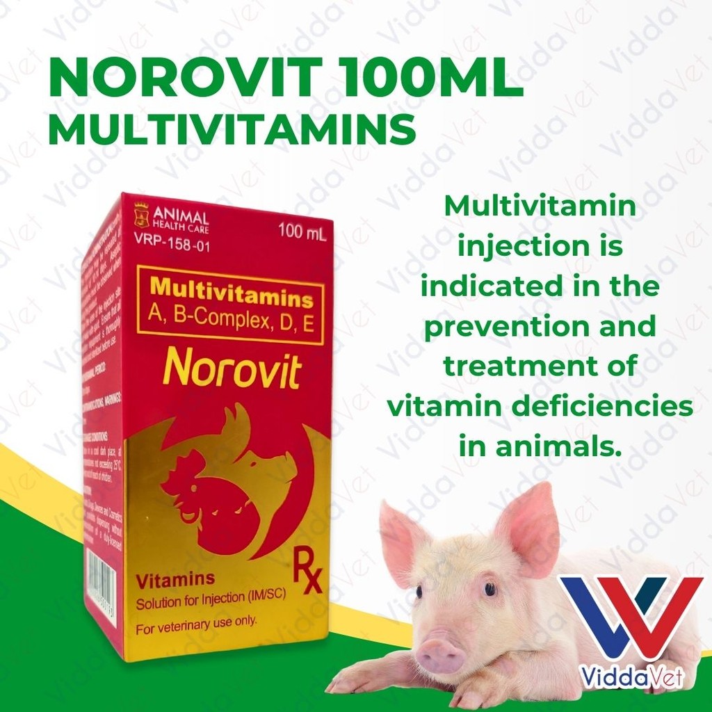 Norovit 100ml - Vitamin Supplement for Livestock for Animals | Shopee ...