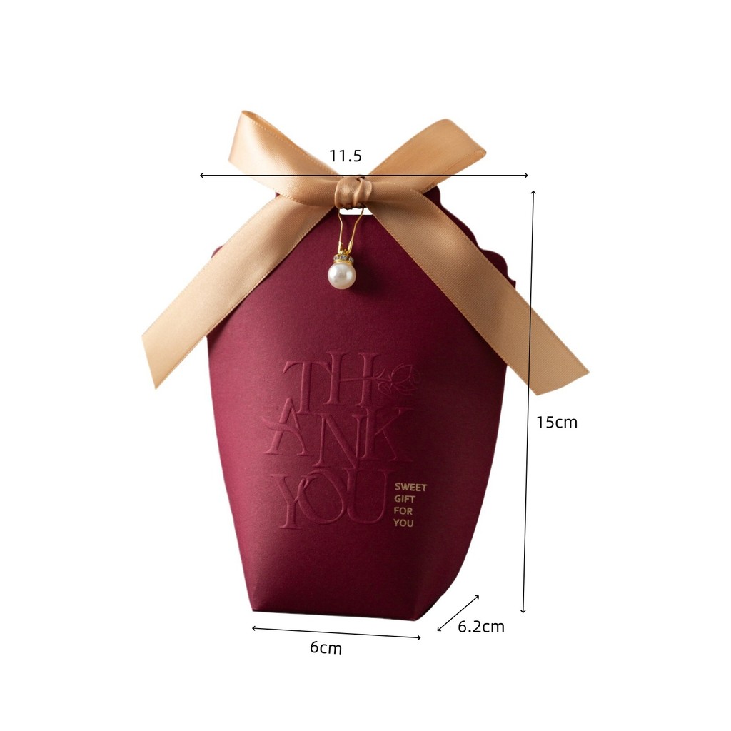 Elegant European-style Wedding Party Favor Candy Box Chocolate ...