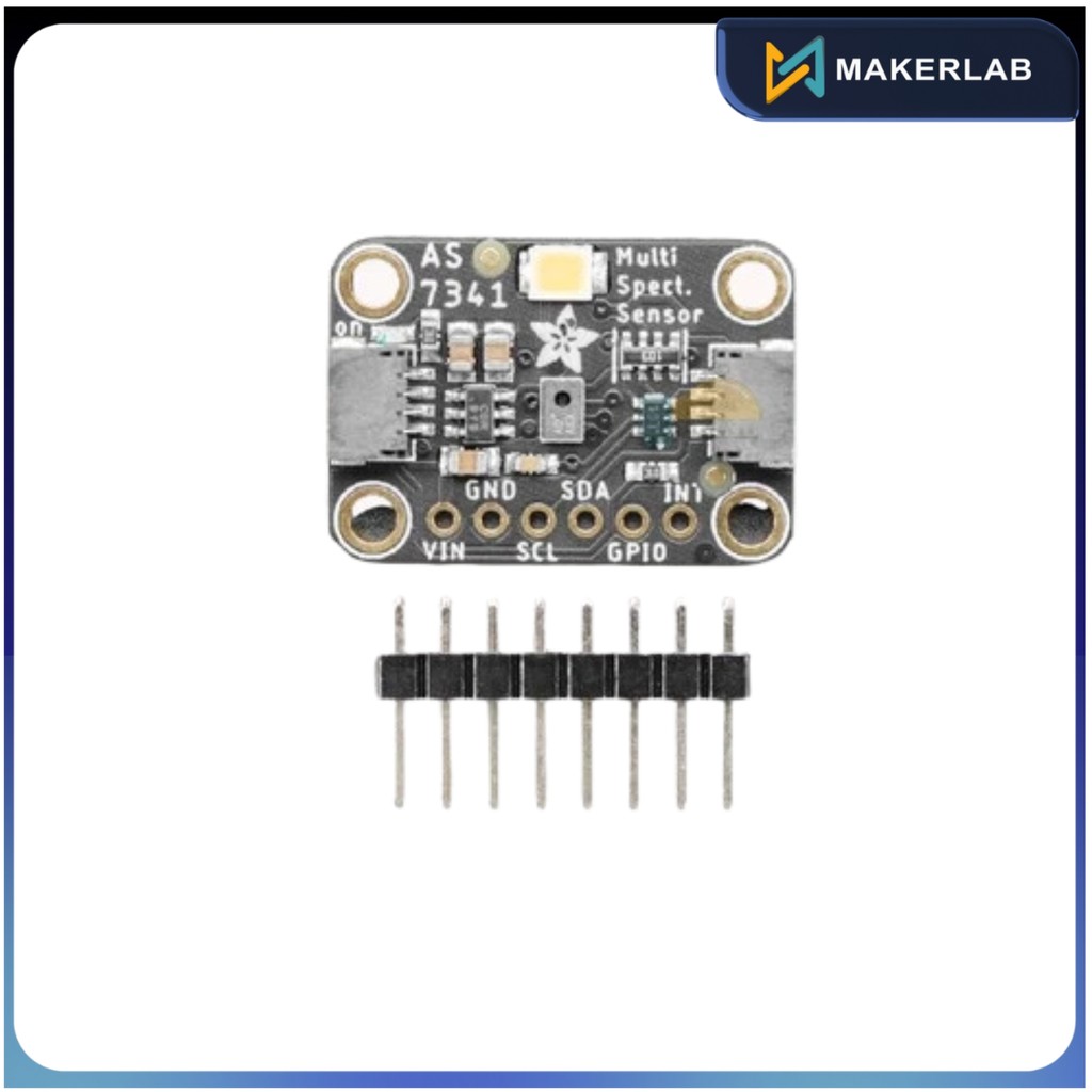 Adafruit AS7341 10-Channel Light / Color Sensor Breakout - STEMMA QT / Qwiic | Shopee Philippines