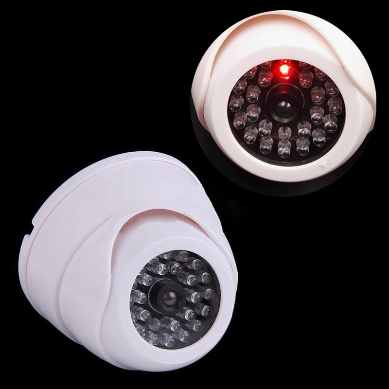 Dummy Fake Surveillance Security Dome Camera CCTV 30pcs Flashing LED ...