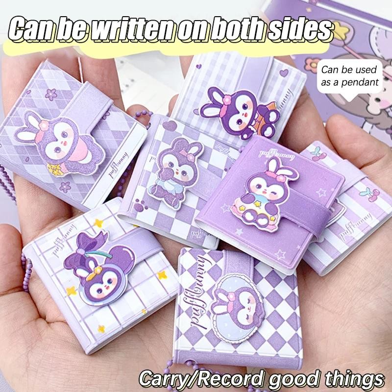 Convenient School Learning Office Notebooks - Cartoon Velcro Cute Mini ...