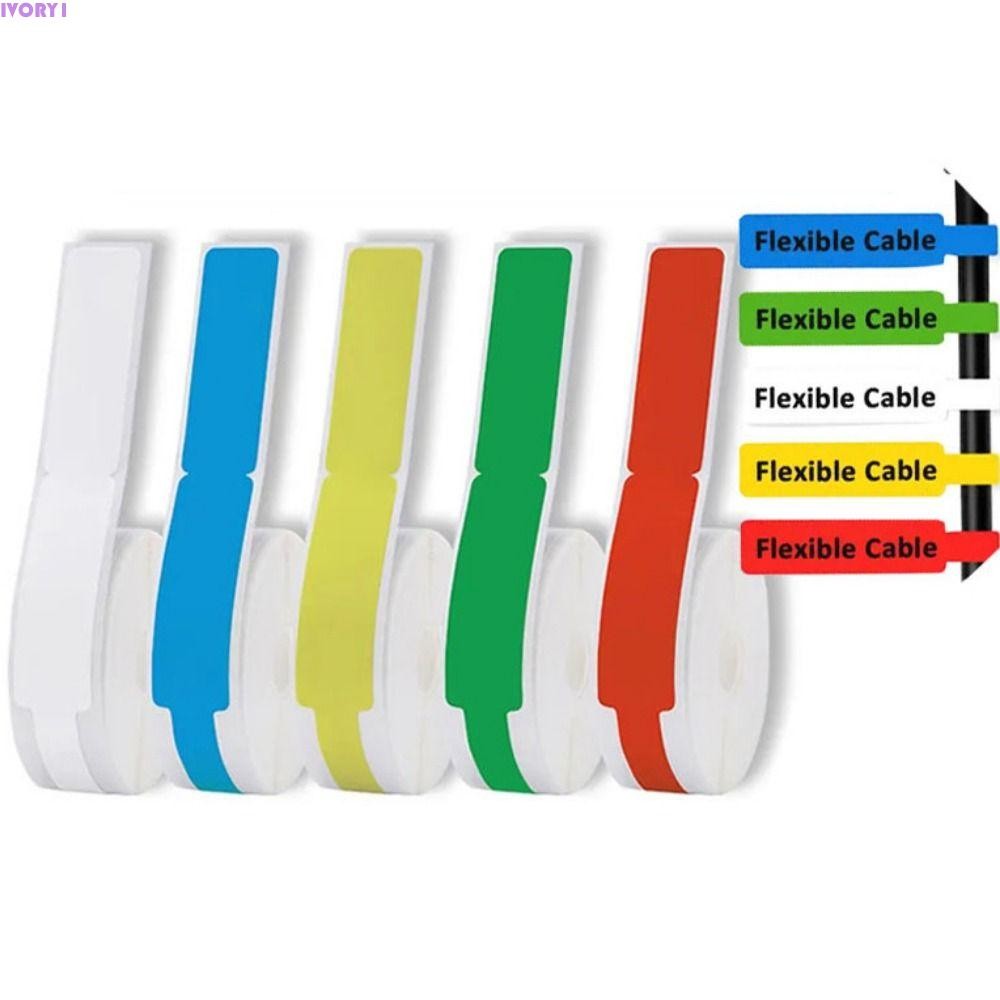 IVORY1 Cable Label Wire Identification Tag, Thermal Paper Supermarket ...