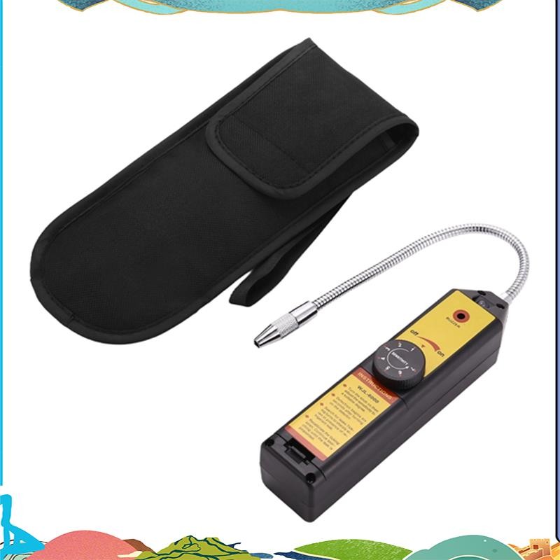 -6000 Freon Leak Detector Halogen Leak Detector Refrigerant Gas HVAC ...