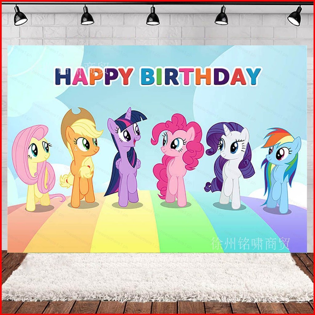 Jason My Little Pony Theme decoration Celebrate children birthday Party ...