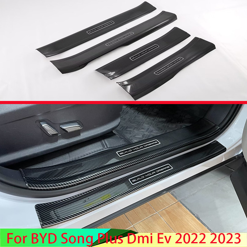 For BYD Song Plus Dmi Ev 2022 2023 BYD Sealion 6 2022 Carbon Fiber ...