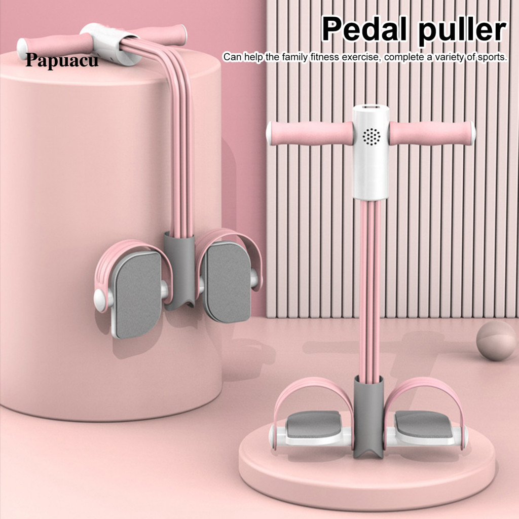 Pau_ Pedal Puller Resistance Band 6-tube Pedal Resistance Band with ...