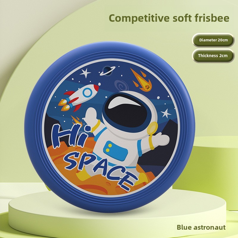 Cartoon Frisbee Kid's Soft Frisbee Pet Dog Frisbee Outdoor Toy Parent ...