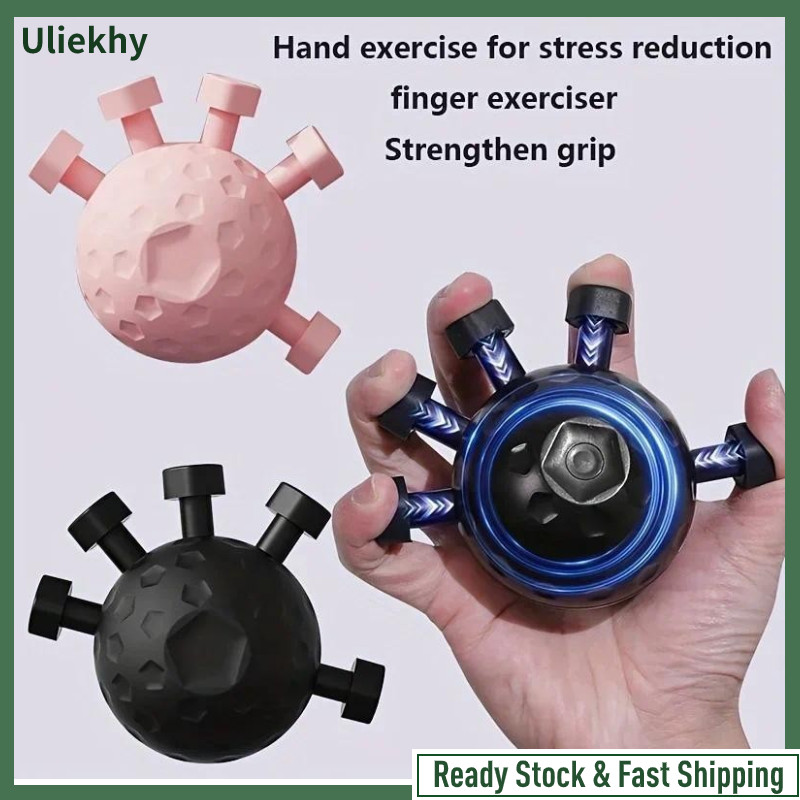 Uliekhy Finger Grip Strengthener Hand Muscle Trainer Fitness Wrist Grip ...