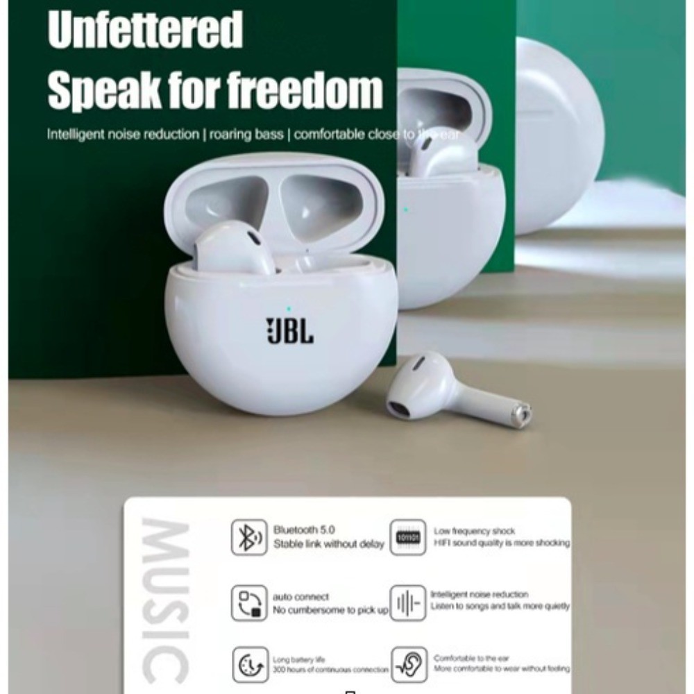 NEW TWS JBL pro6 TWS Wireless Bluetooth Earphone Touch Control 9d ...