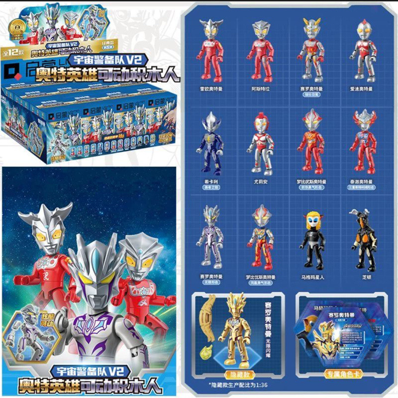 Enlightenment Ultraman Building Block Man Classic No. 5 Cosmic Guard ...