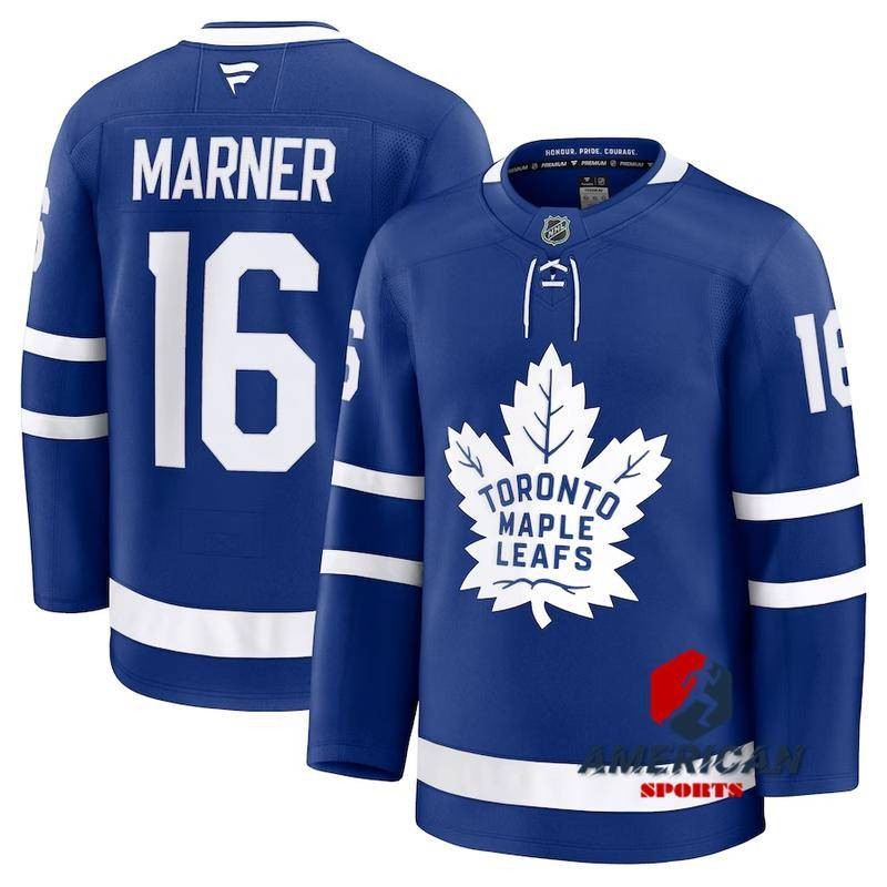 Men's Toronto Maple Leafs Mitch Marner 2024-25 Home Blue Hockey Jersey ...
